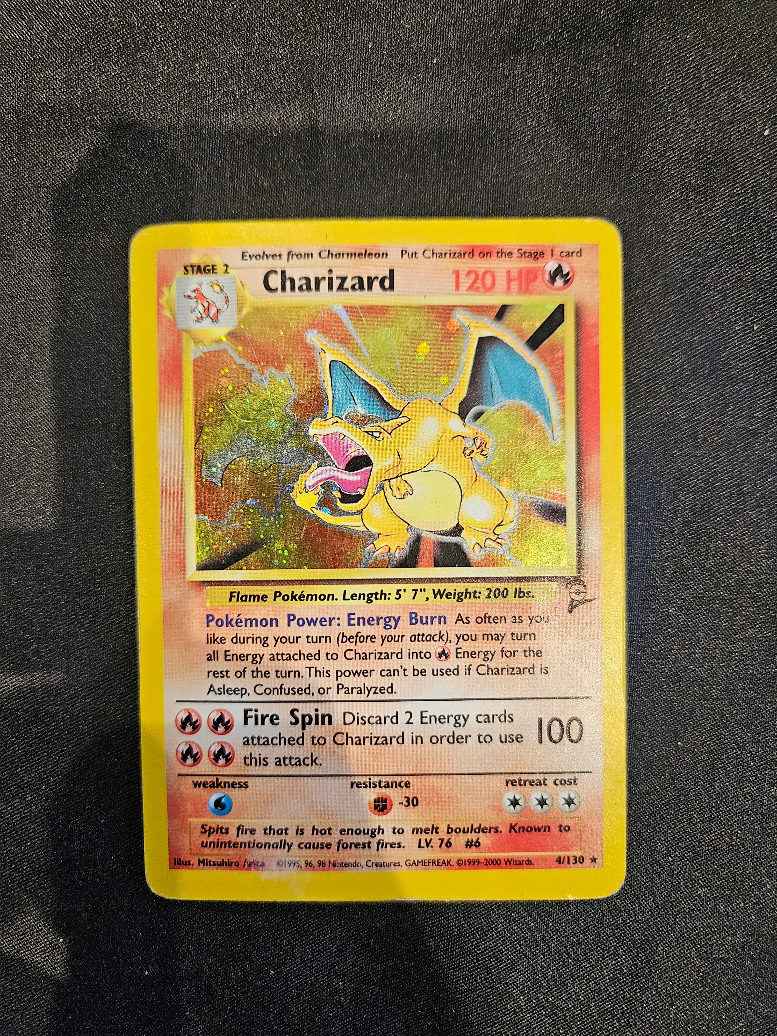 Base Set 2 Charizard Holo 4/130 – Radiant Chain Collectibles